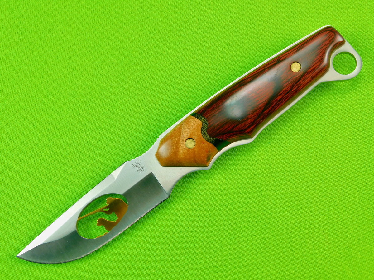 US Buck Custom Shop Hunter Profile Limited Edition Hunting Knife & She ...