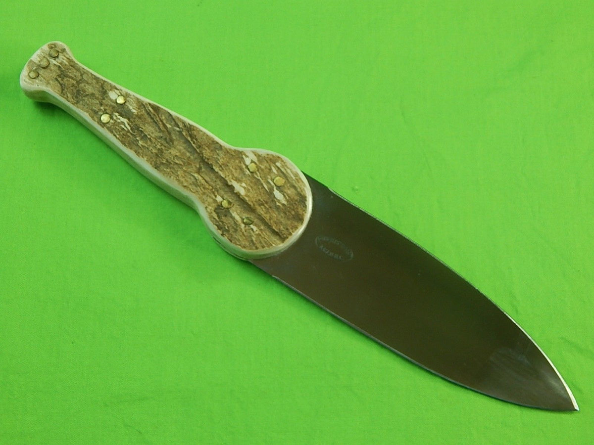 Canadian Canada Custom Hand Made by Jim Jennings Hunting Knife & Sheat ...