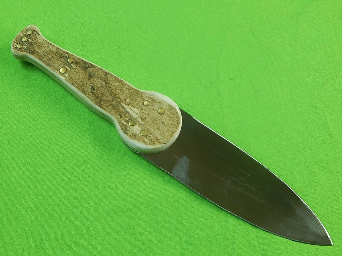 Canadian Canada Custom Hand Made by Jim Jennings Hunting Knife & Sheat ...