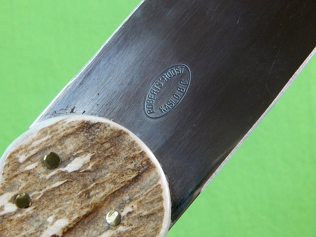 Canadian Canada Custom Hand Made by Jim Jennings Hunting Knife & Sheat ...