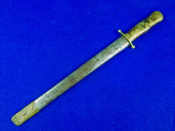 Chinese China WW2 WWII Nationalist Dagger Fighting Knife Knives w/ Sca ...