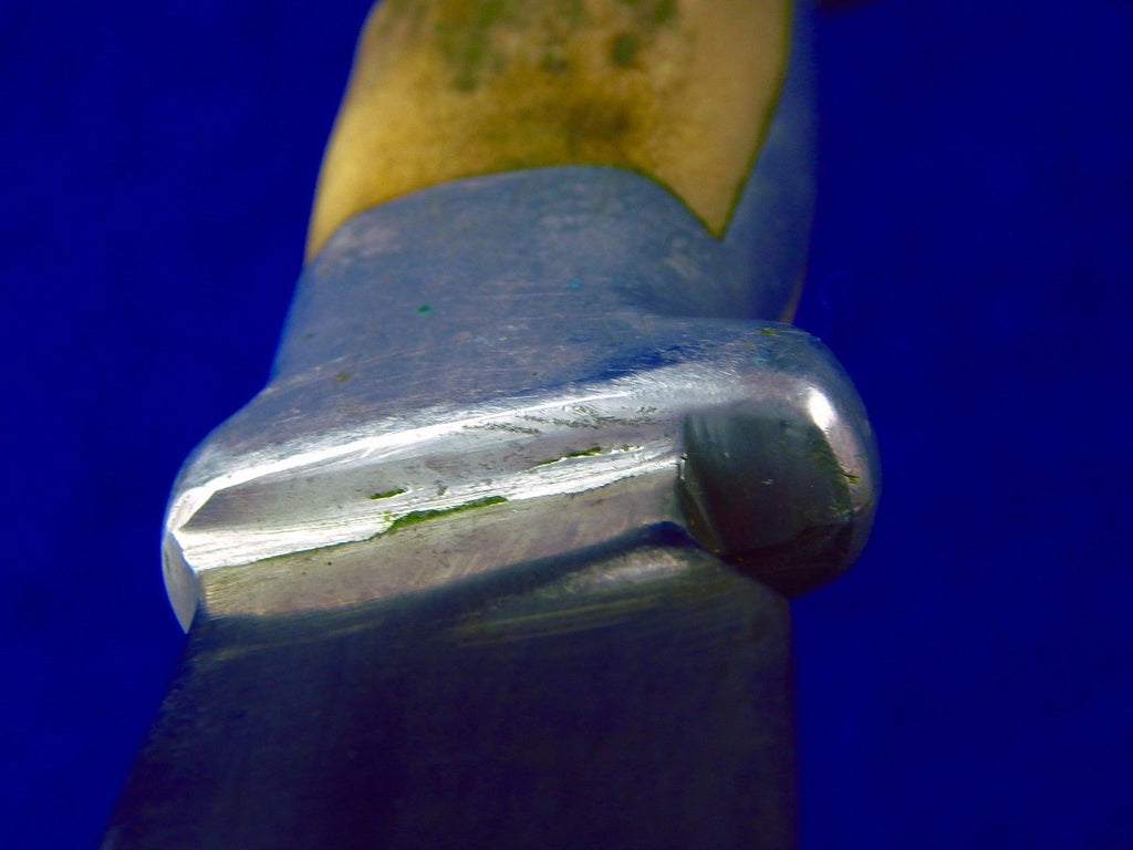 Custom Hand Made R.H. RUANA Model 14B Small S Stamped Hunting Knife wi ...