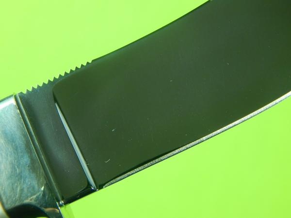 Custom Made Handmade Bob Schultz Stag Handle Hunting Knife – ANTIQUE ...