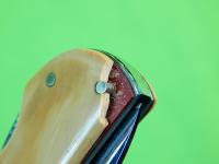 Vintage 1979 Custom Hand Made DAVID HOWIE Lock Back Folding Pocket Kni ...