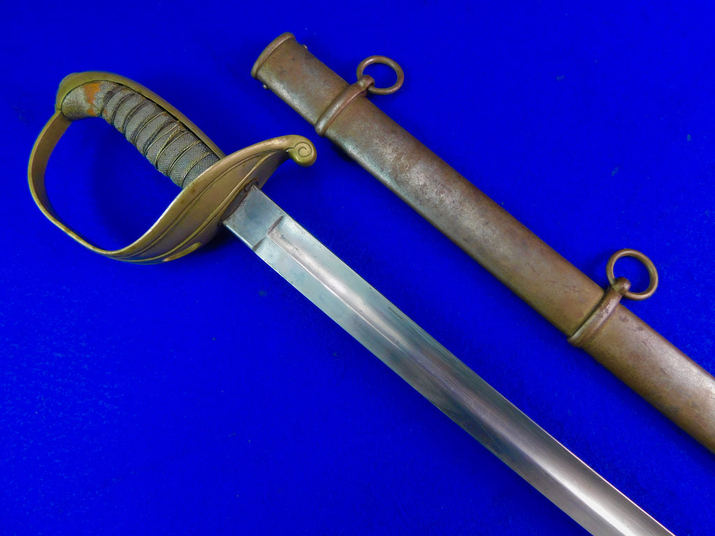 Danish Denmark WW2 Officer's Sword w/ Scabbard – ANTIQUE & MILITARY ...