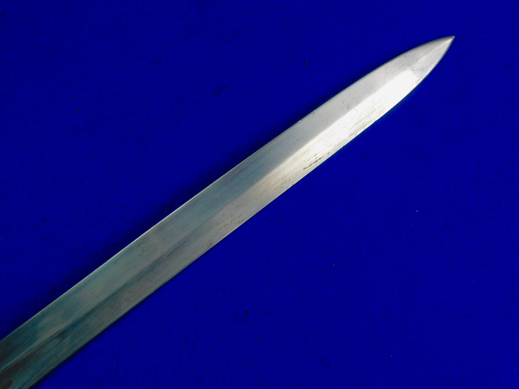 Danish Denmark WW2 Officer's Sword w/ Scabbard – ANTIQUE & MILITARY ...