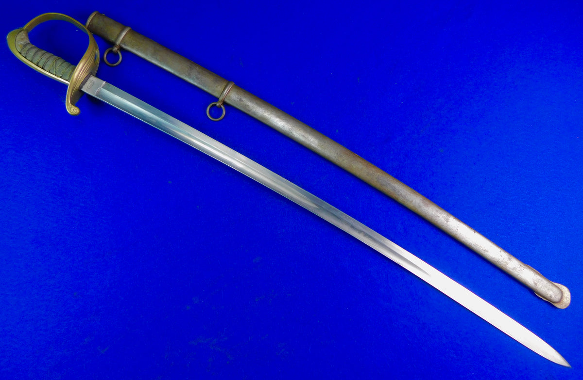 Danish Denmark WW2 Officer's Sword w/ Scabbard – ANTIQUE & MILITARY ...