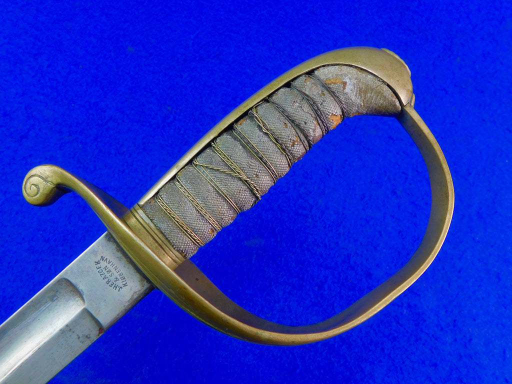Danish Denmark WW2 Officer's Sword w/ Scabbard – ANTIQUE & MILITARY ...