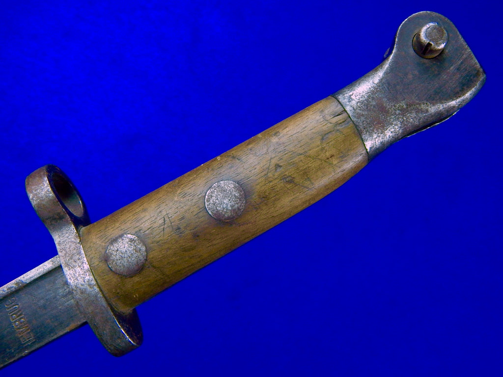 Dutch Netherlands Model 1895 Mannlicher Infantry Hembrug Bayonet Knife ...
