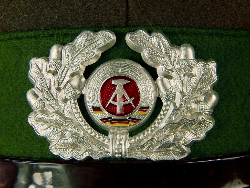 Vintage East German Germany DDR Officer's Visor Hat Cap Uniform ...