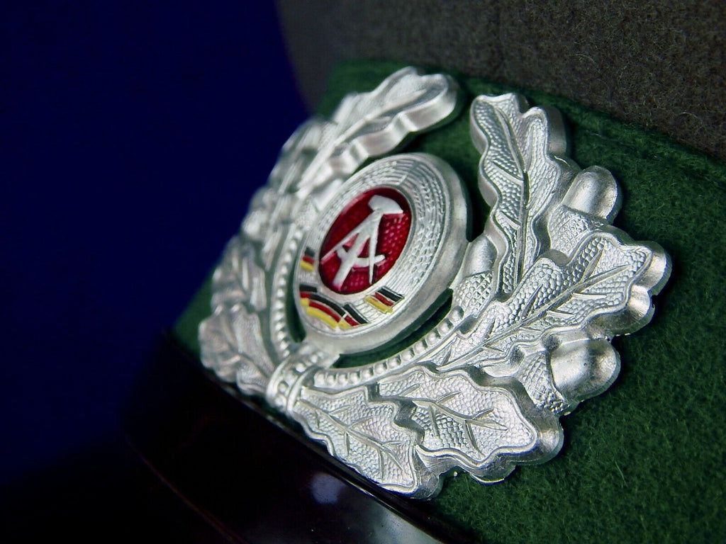 Vintage East German Germany DDR Officer's Visor Hat Cap Uniform ...
