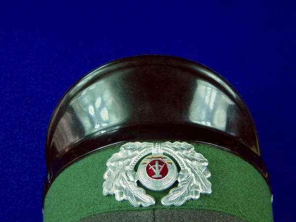 Vintage East German Germany DDR Officer's Visor Hat Cap Uniform ...