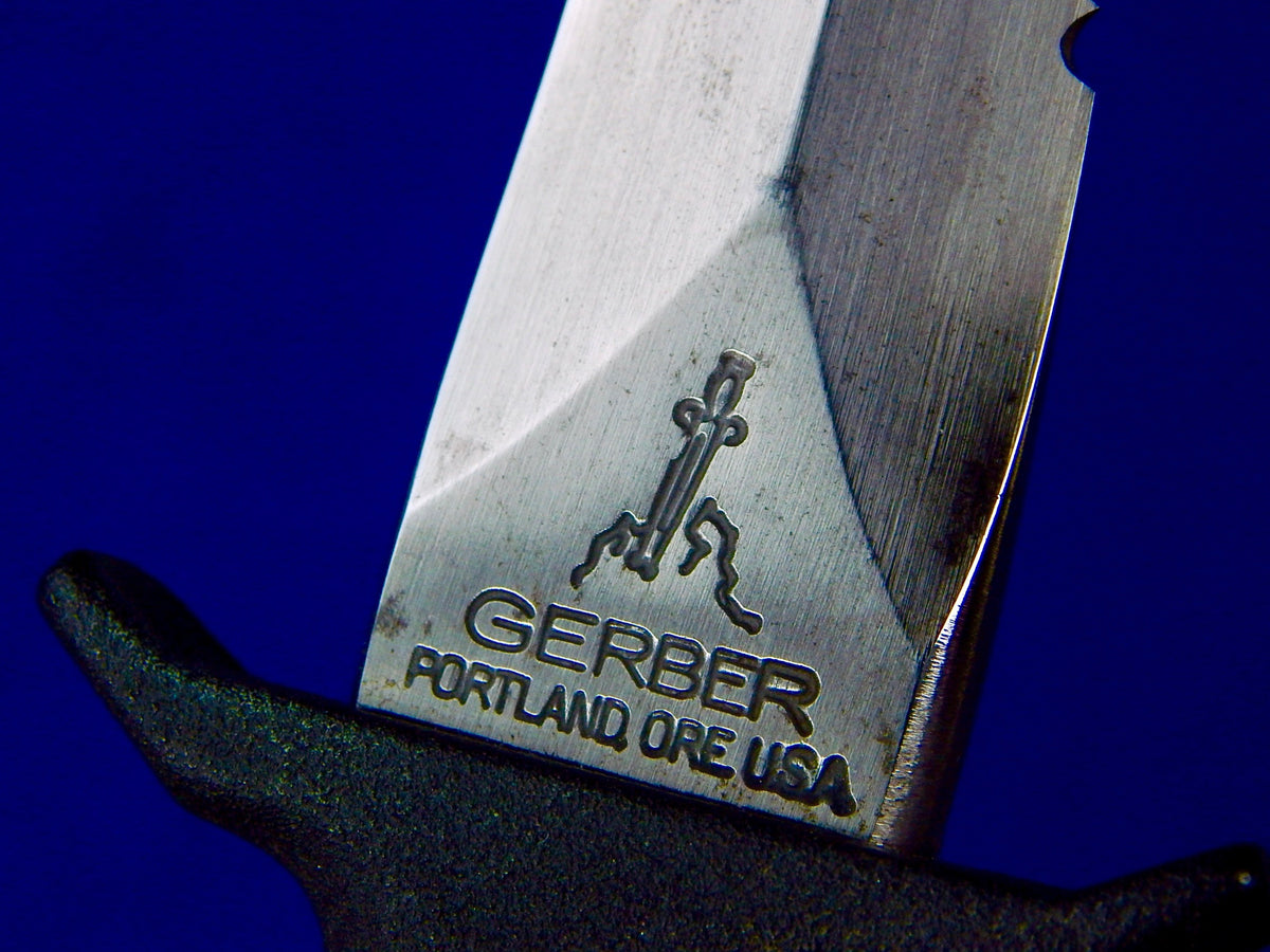 US GERBER 1979 MK2 MKII Combat Commando Fighting Knife w/ Sheath # 077 ...