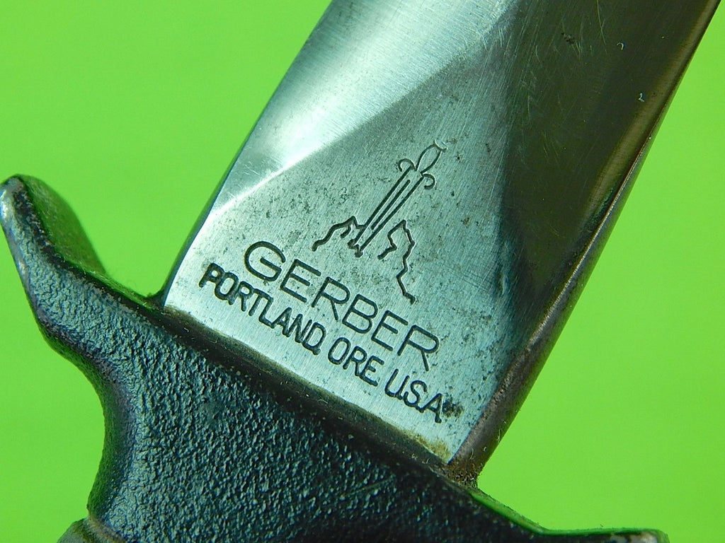 US 1976 GERBER MK2 Commando Fighting Knife Sheath Low #51372 – ANTIQUE ...