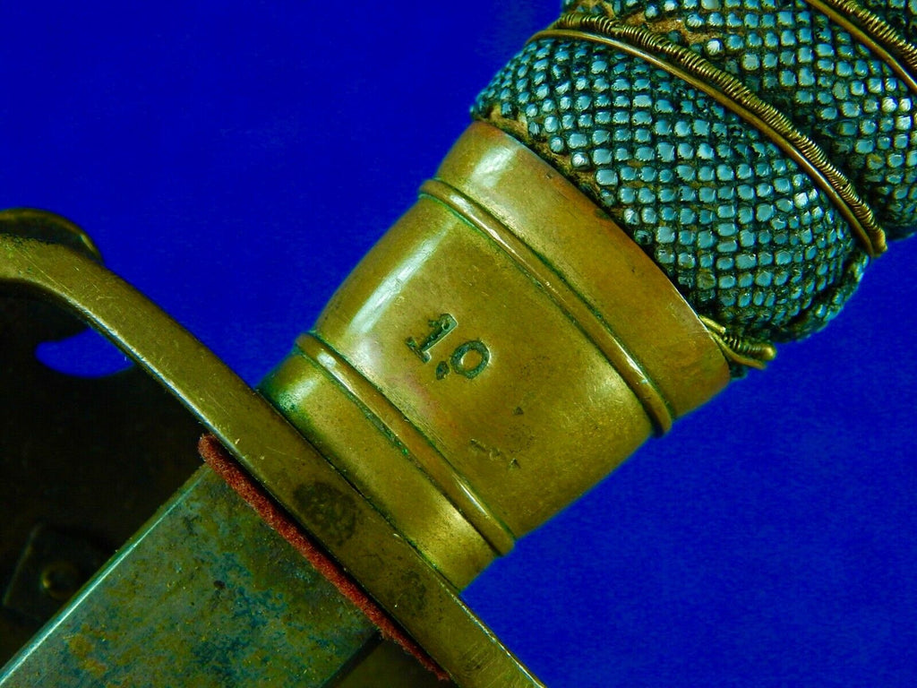 Antique German Germany Bavaria Bavarian WW1 Engraved Court Sword w/ Sc ...