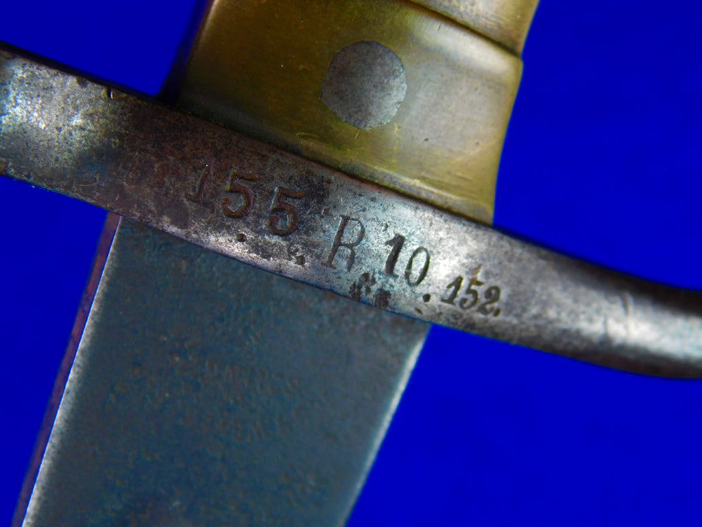 German Germany Antique 19 Century Model 1871 Short Sword Bayonet ...