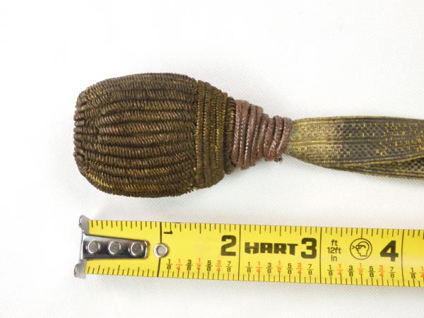 German Germany Antique Old WW1 Officer's Sword Dagger Portepee Knot ...