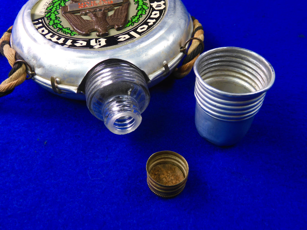 German Germany Antique WW1 Veteran Flask Canteen – ANTIQUE & MILITARY ...