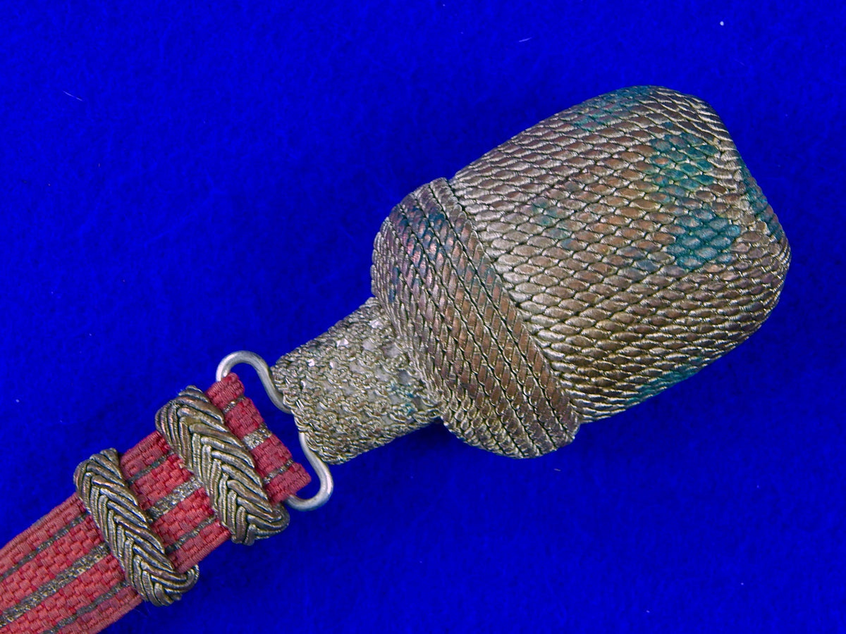 German Germany or Austrian Austria WW1 Sword Portepee Knot – ANTIQUE ...