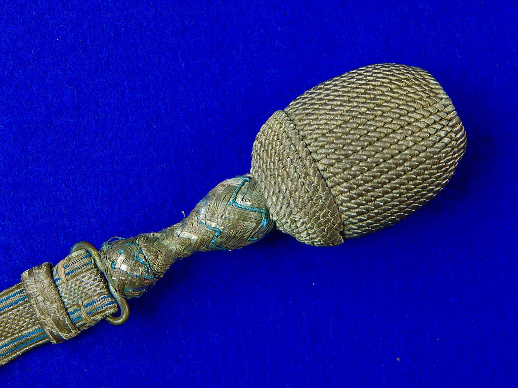 German Germany Bavaria Bavarian WW1 Sword Dagger Portepee Knot ...