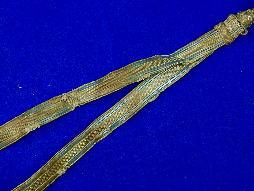 German Germany Bavaria Bavarian WW1 Sword Dagger Portepee Knot ...