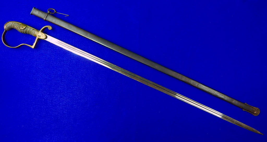 German Germany WW1 Officer's Sword with Scabbard – ANTIQUE & MILITARY ...