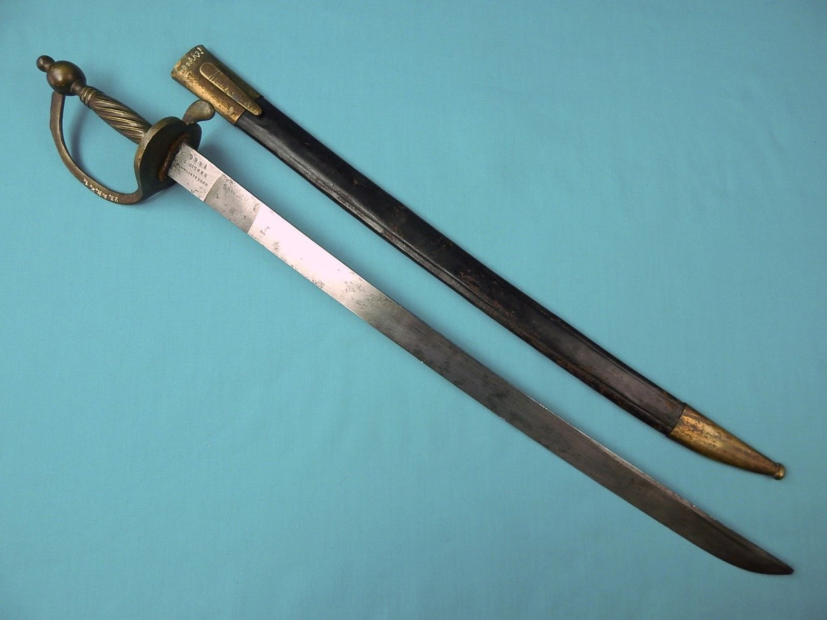 Antique German Germany Hugo Baruch Berlin WW1 Period Short Sword w/ Sc ...