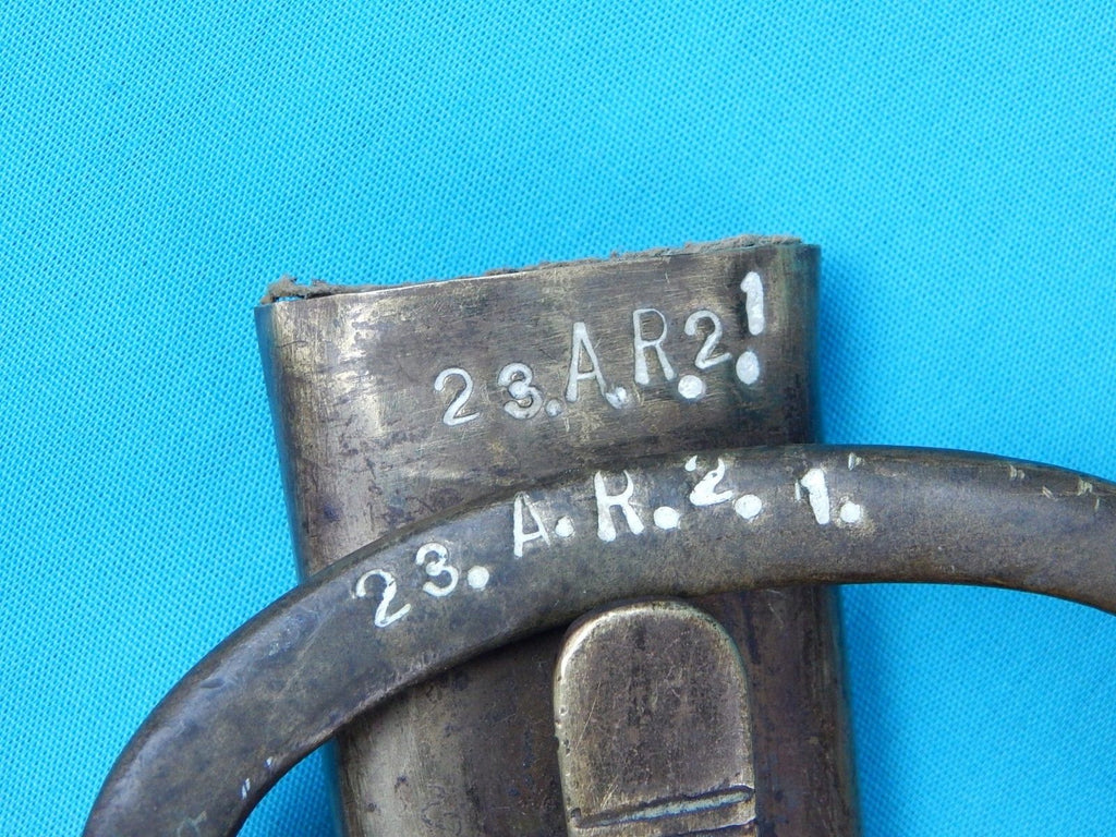 Antique German Germany Hugo Baruch Berlin WW1 Period Short Sword w/ Sc ...