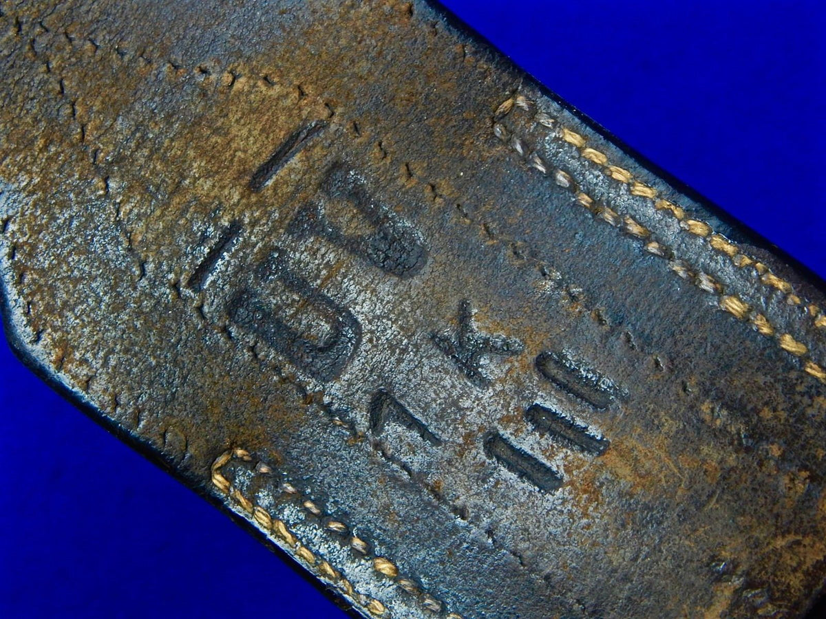 German Germany WW1 WWI Knife Dagger Leather Frog – ANTIQUE & MILITARY ...