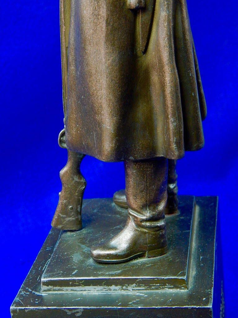 German Germany WW1 Soldier Presentation Signed Figurine Statue Art Scu ...