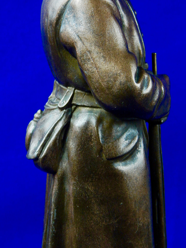 German Germany WW1 Soldier Presentation Signed Figurine Statue Art Scu ...