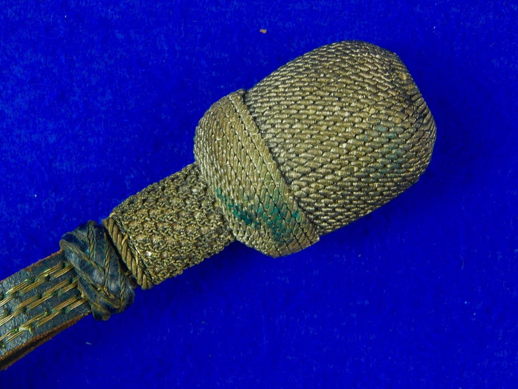 German Germany WW1 Sword Dagger Knife Leather Portepee Knot – ANTIQUE ...