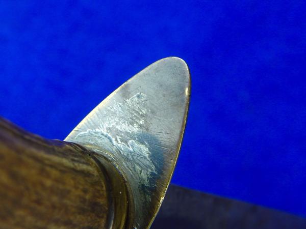 German Germany WW2 Custom Made Hunting Knife Dagger w/ Bayonet Scabbar ...