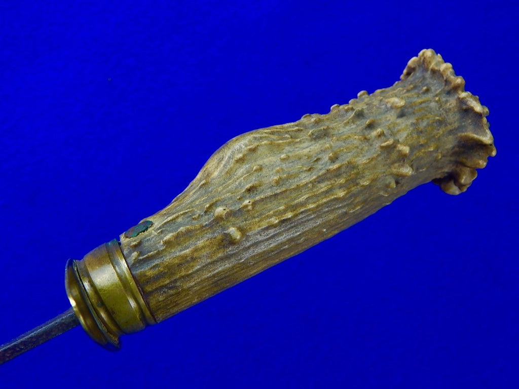 German Germany WW2 Custom Made Hunting Knife Dagger w/ Bayonet Scabbar ...