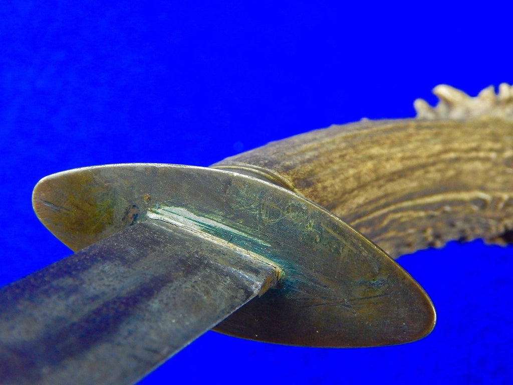 German Germany WW2 Custom Made Hunting Knife Dagger w/ Bayonet Scabbar ...