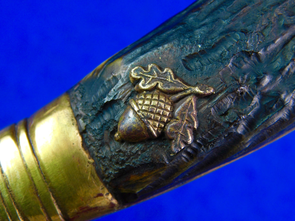 German Germany WW2 Engraved Hunting Dagger Knife w/ Scabbard – ANTIQUE ...
