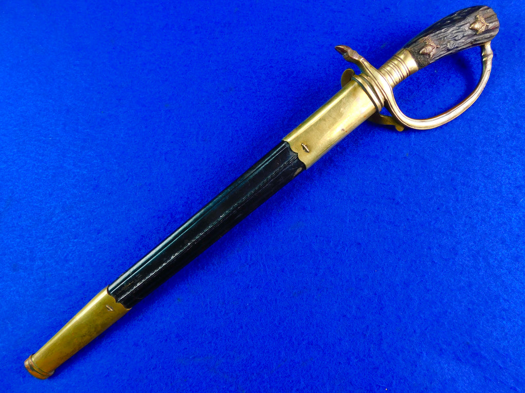 German Germany WW2 Engraved Hunting Dagger Knife w/ Scabbard – ANTIQUE ...