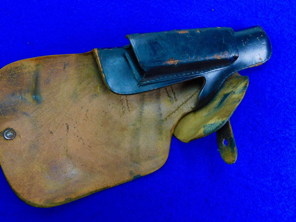 German Germany WW2 P35 Hi-Power Pistol Black Leather Holster – ANTIQUE ...