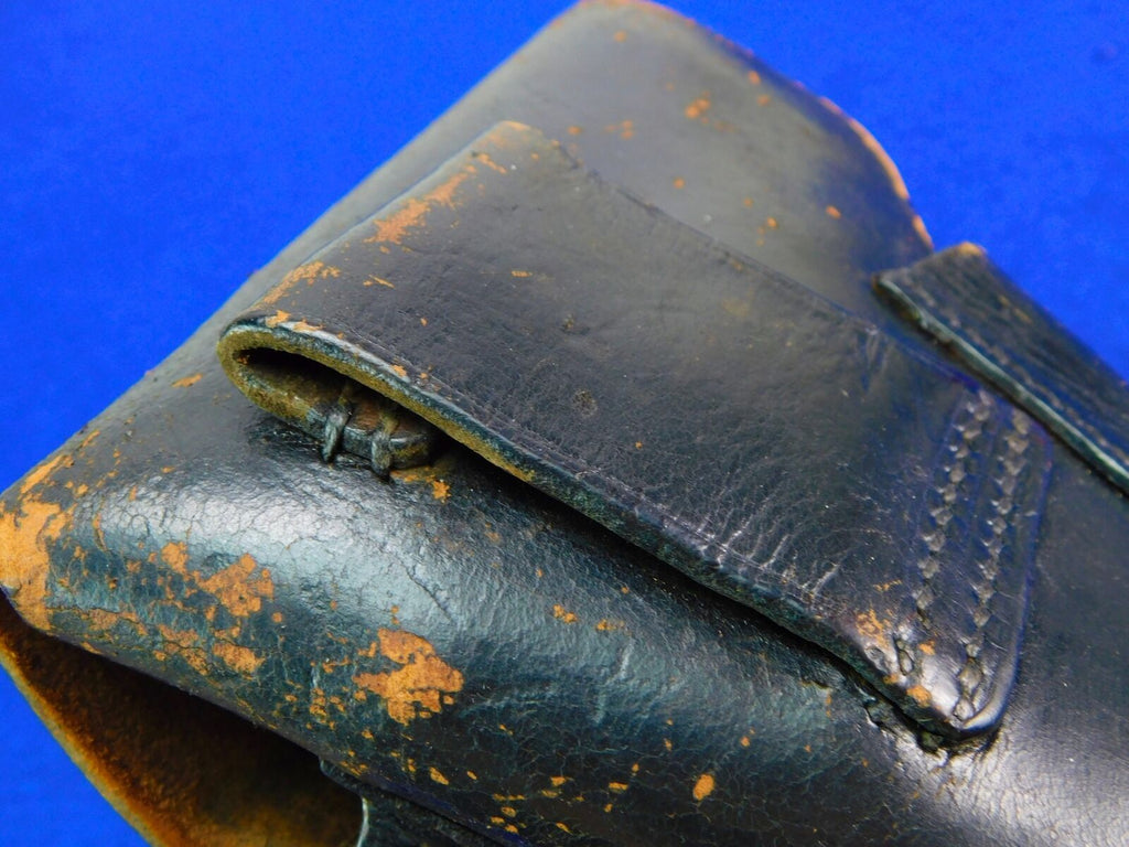 German Germany WW2 P35 Hi-Power Pistol Black Leather Holster – ANTIQUE ...