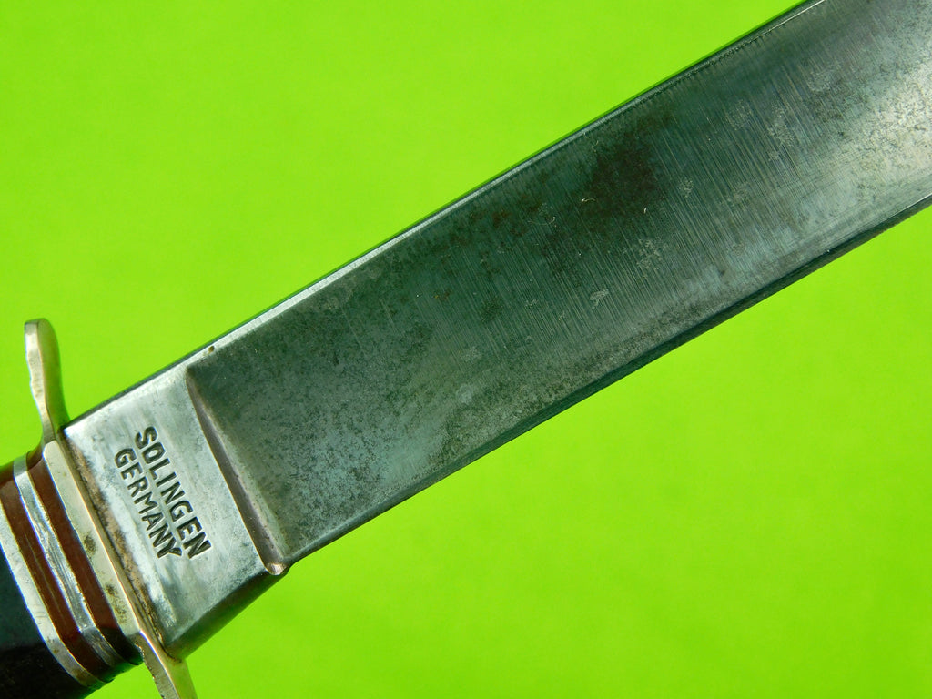 Antique Germany German Solingen Hollow Ground 3 Arrows in Hand Knife w ...