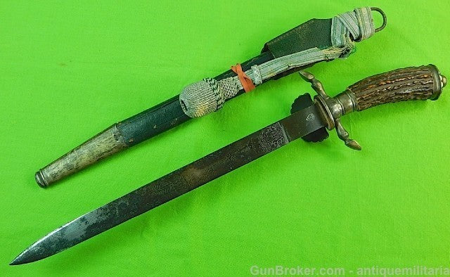 German WW2 National Hunting Association Dagger () – ANTIQUE & MILITARY ...