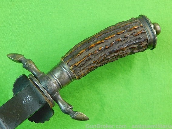 German WW2 National Hunting Association Dagger () – ANTIQUE & MILITARY ...