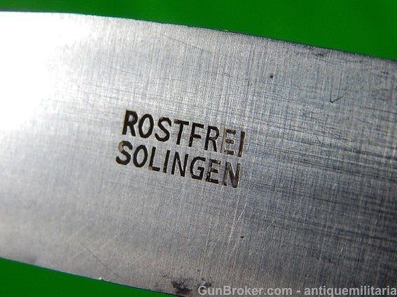 German WW2 Solingen Rostfrei U-Boat Dining Knife – ANTIQUE & MILITARY ...