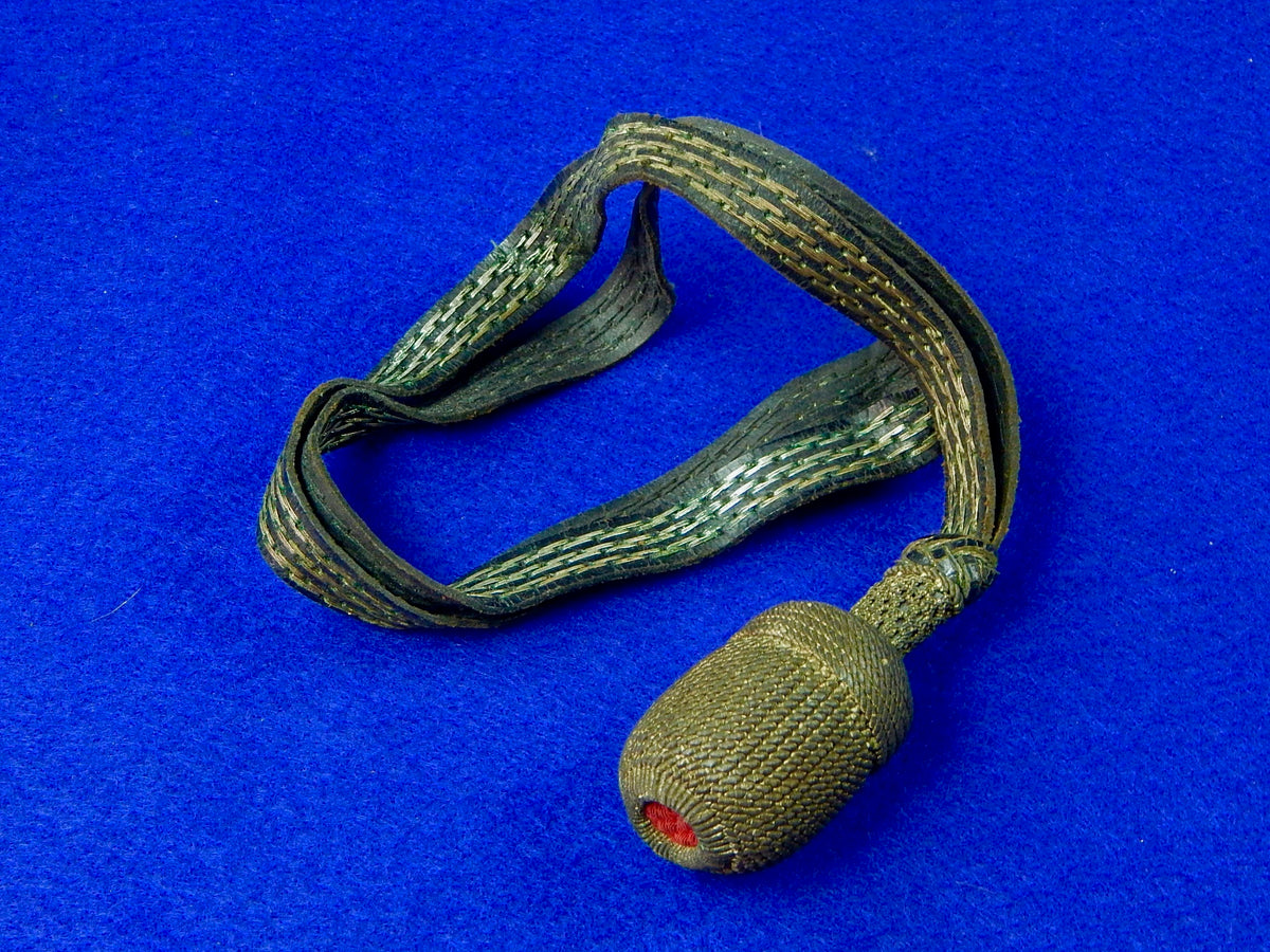 German Germany WW1 Sword Dagger Portepee Knot _ – ANTIQUE & MILITARY ...
