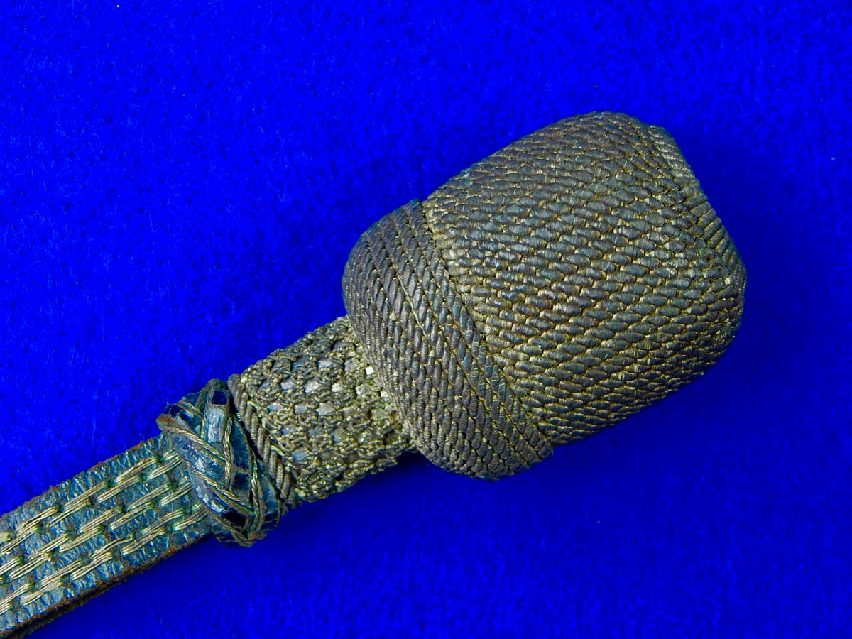 German Germany WW1 Sword Dagger Portepee Knot _ – ANTIQUE & MILITARY ...
