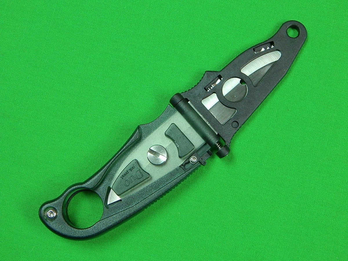 Japan Japanese SOG DUO SD88 Fixed & Folding Blade Knife w/ Box ...