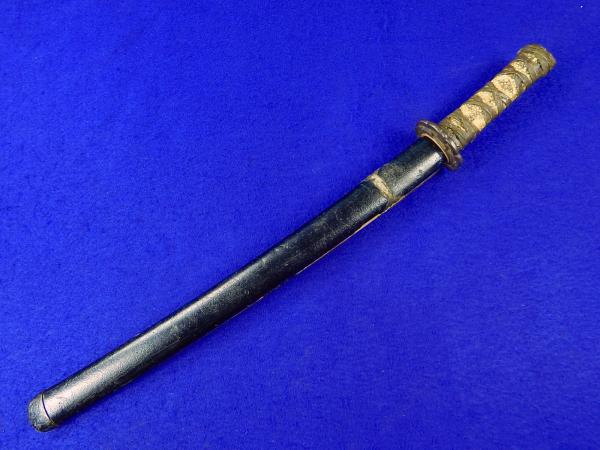 Antique Old Japanese Japan Wakizashi Short Sword Swords Tanto Fighting ...