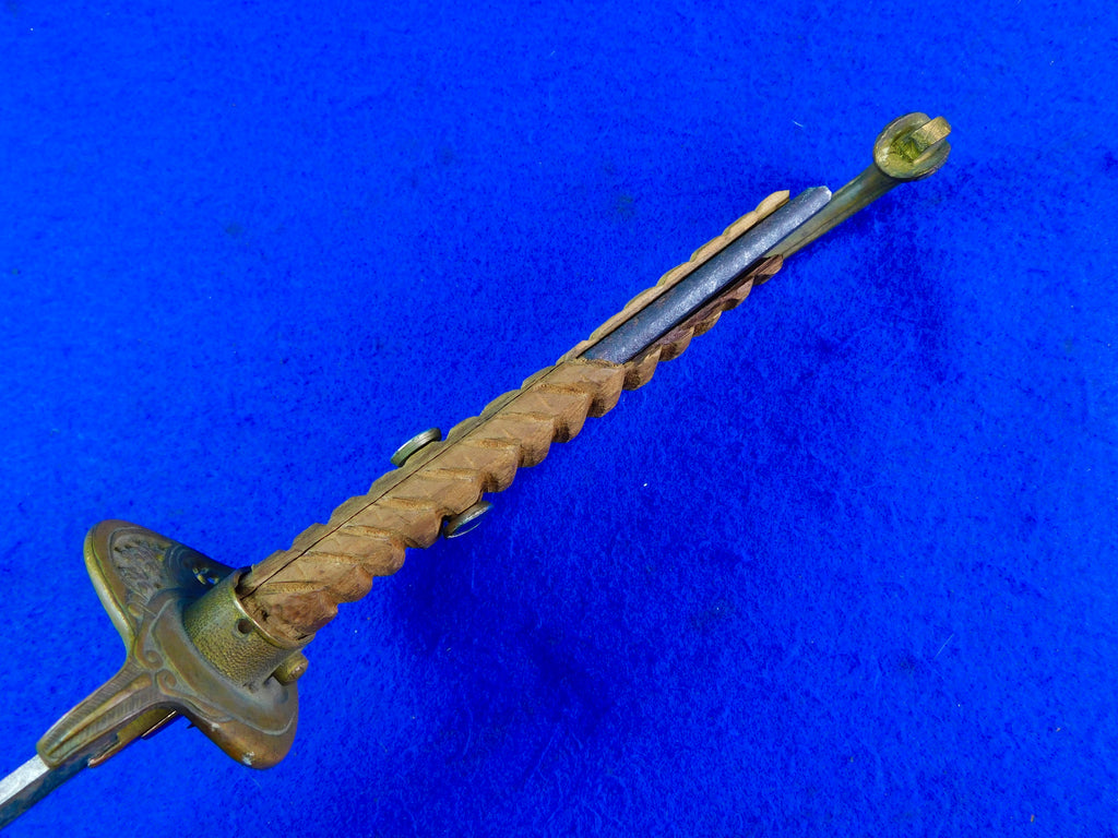 Japanese Japan WW1 WW2 Katana Officer's Sword Antique 17 Century Signe ...