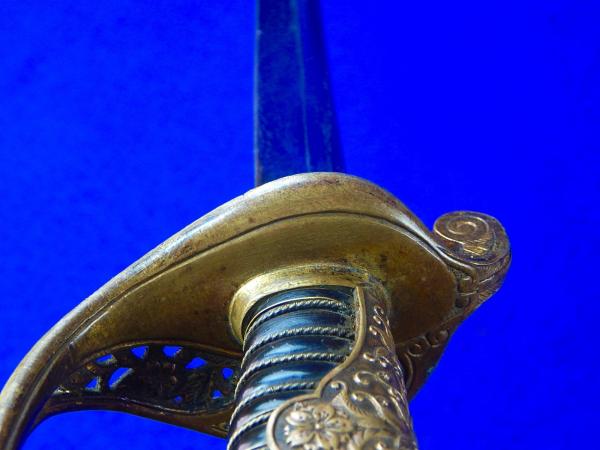 Japanese Japan WWII WW2 High Rank Officer's Dress Sword w/ Scabbard ...