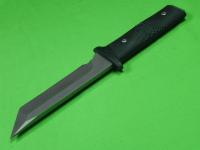 US Custom Hand Made by LES GEORGE Tactical Fighting Knife & Sheath ...